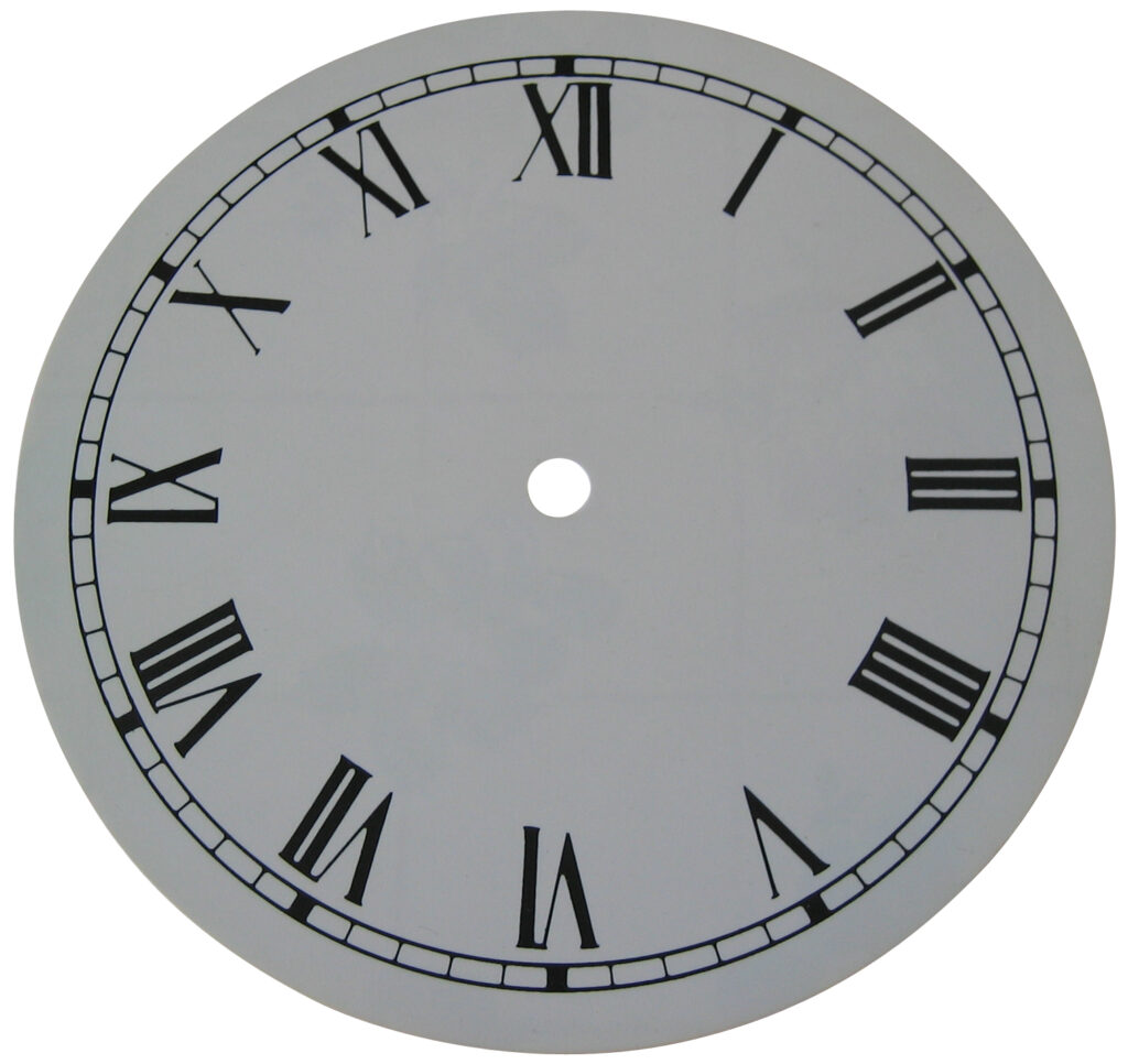 Round Dials - Craftime Clockery