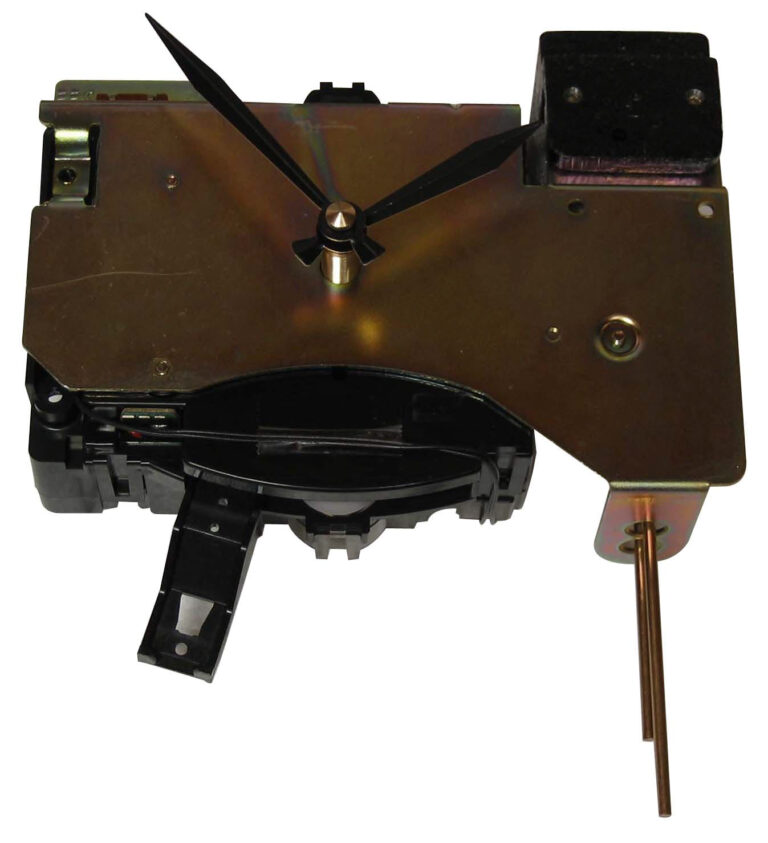 Q2400 3/8" Shaft Mechanical Bim/Bam Quartz Movement. - Craftime Clockery