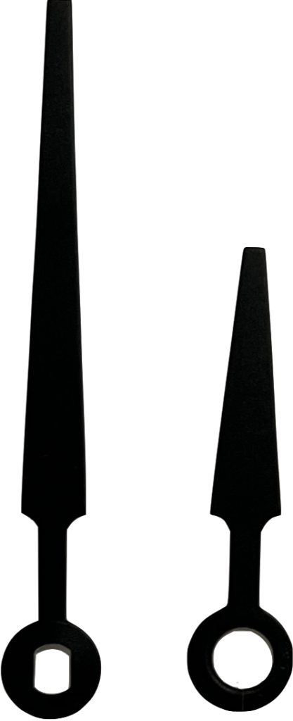Sword Clock Hands - Craftime Clockery